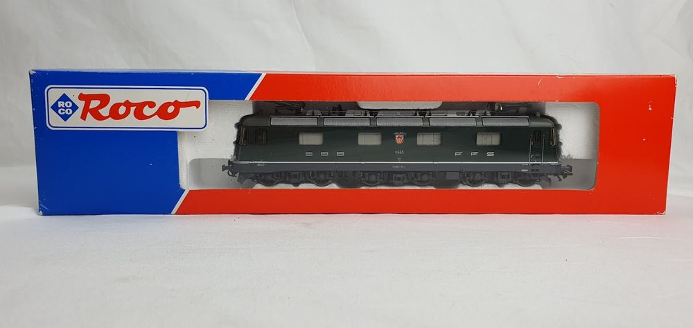 Roco 69730.2 SBB Re 6/6 11665 Ziegelbrücke grün Digital, OVP (Gebraucht ...
