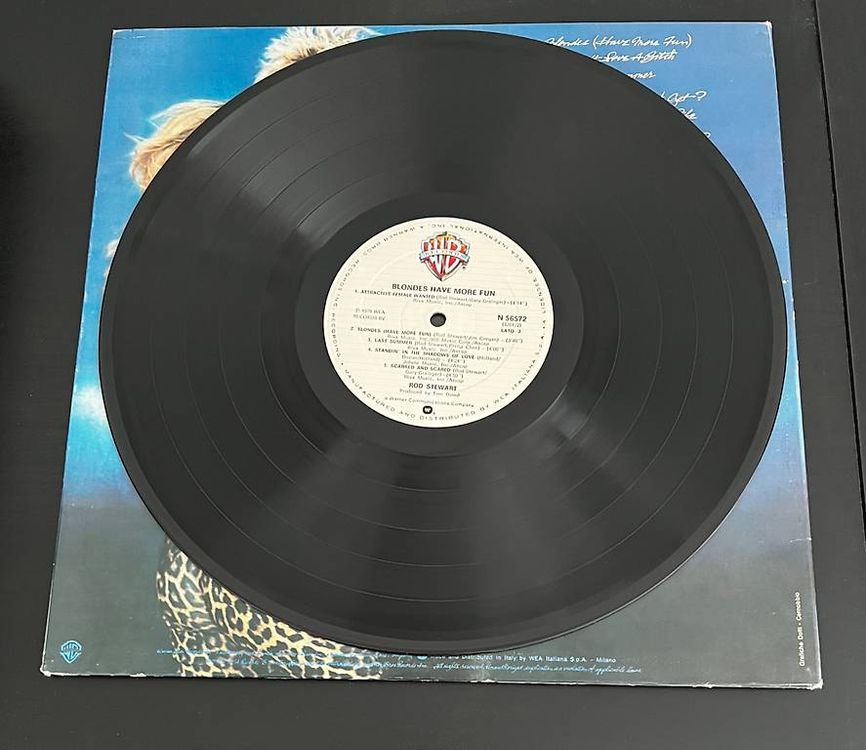 Rod Stewart-Blondes Have more fun ,vinyl 1978 (Gebraucht) in Vacallo ...