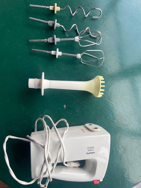 Küchen Hand Mixer Krups 3MIX 4004 robust, läuft noch gut (Defekt) in ...