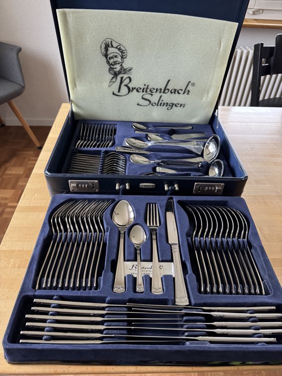 Breitenbach Solingen Besteck-Set, 70-teilig, neuwertig (Gebraucht) in ...