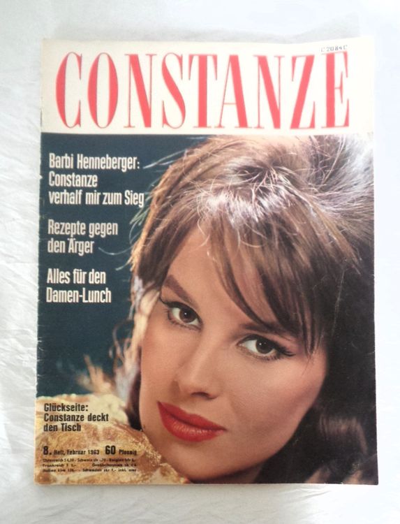 Constanze / Magazin 1963, Nr. 8 / 100 Seiten ab Fr. 5.- (Gebraucht) in ...