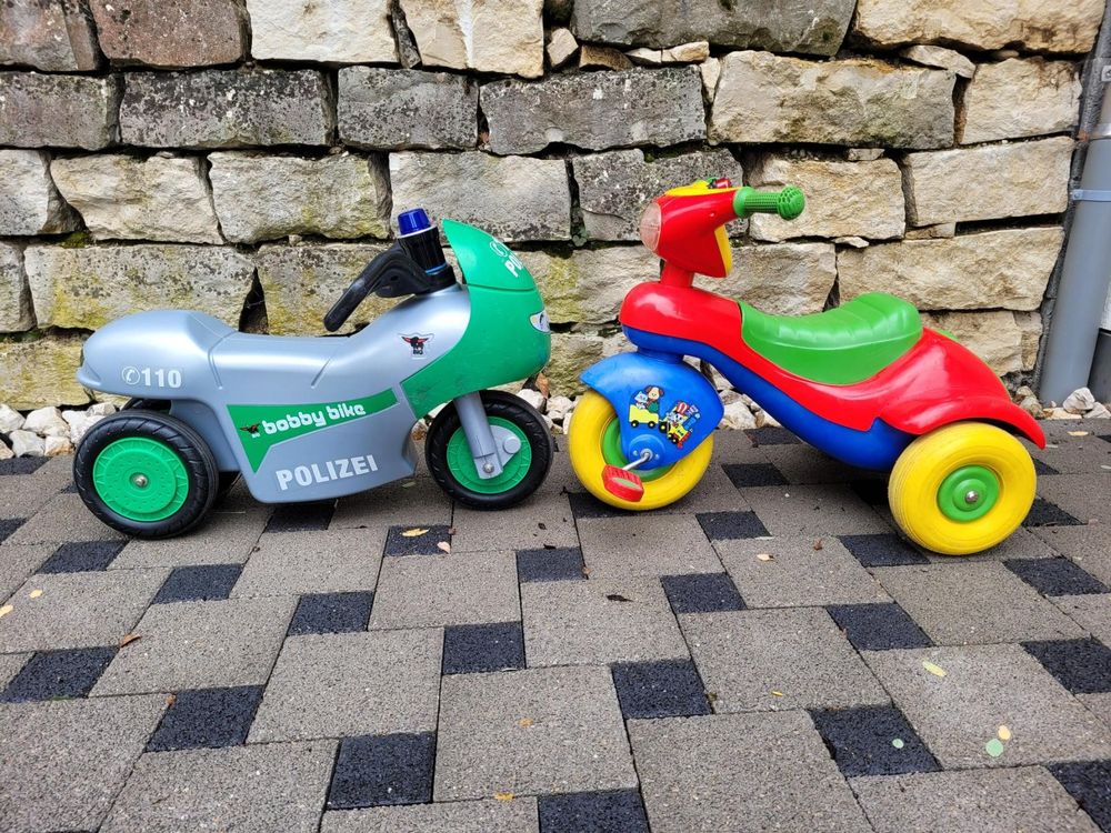2 Kinderfahrzeuge Bobby-Bike & Dreirad (Gebraucht) in für CHF 3 – nur Abholung auf Ricardo kaufen