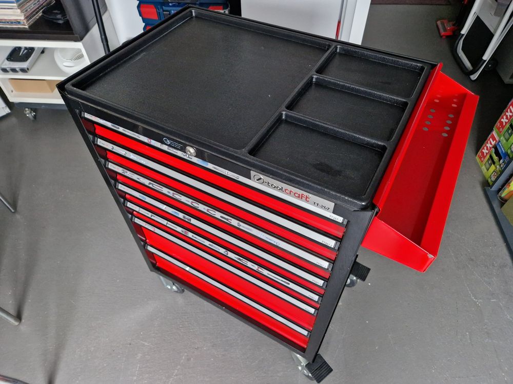 toolcraft TT-267 Werkzeugwagen 267-teilig, mit 7 Schublade (Gebraucht) in Egg b. Zürich für CHF ...