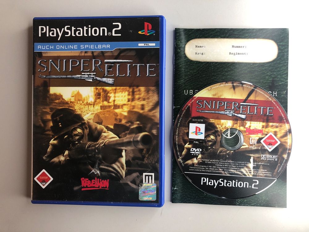 Sniper Elite - PS2 (Gebraucht) in St.gallen für CHF 5 – mit Lieferung ...