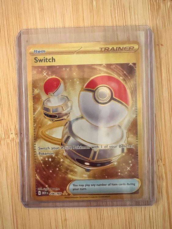 Pokémon 151 Switch MewEX 206/165 Gold | Kaufen auf Ricardo