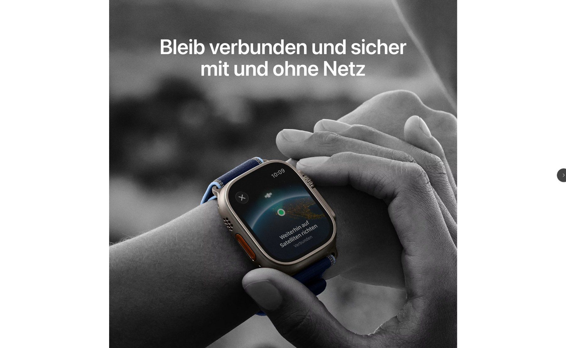 Apple Watch Ultra 3 - 49 mm, 5G - Schwarz TITAN - M (Neu (gemäss ...