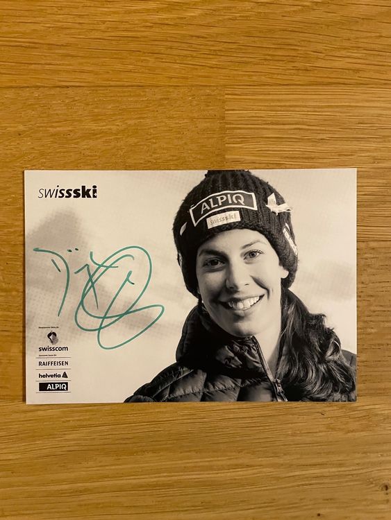 Autographe Dominique Gisin Swisski | Kaufen auf Ricardo