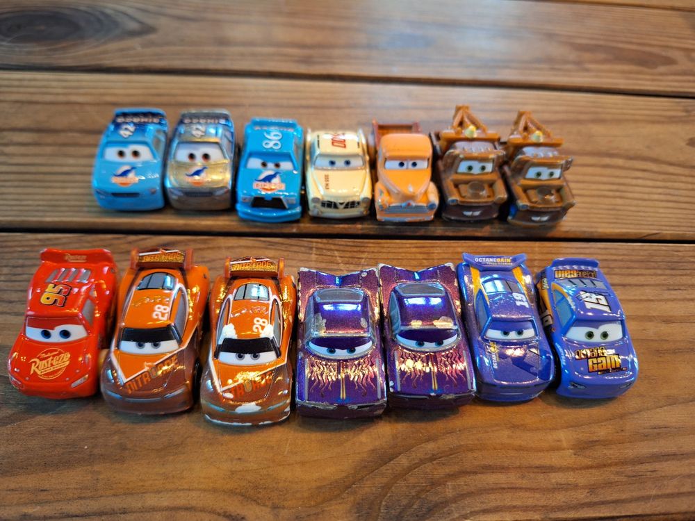 14 Cars Miniaturautos Disney Pixar | Kaufen auf Ricardo