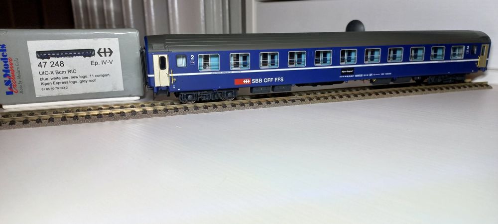 L.S. Models SBB UIC-X Bcm RIC Alpen Express H0 1:87 DC (Neu (gemäss Beschreibung)) in Olten für ...