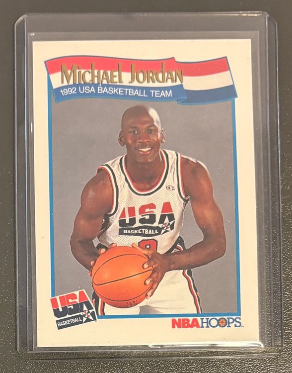 NBA Michael Jordan 1991-92 Hoops USA Dream Team Card | Kaufen auf Ricardo