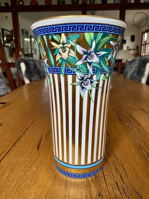 Versace Rosenthal Porzellan Vase, 26 cm, "Wild flora" (Gebraucht) in ...