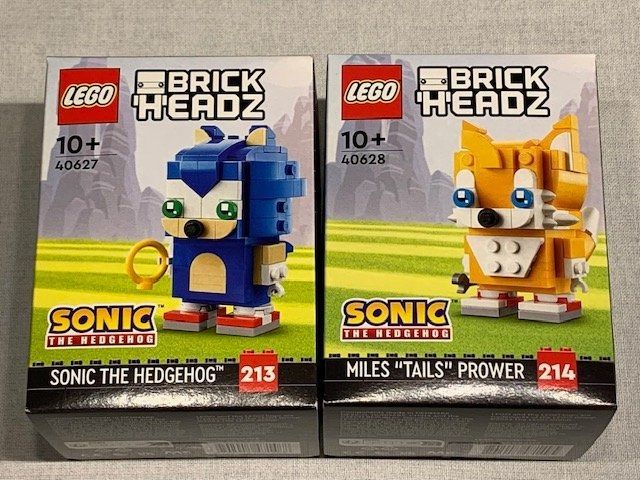 LEGO Brickheadz 40627 40628 Sonic+Tails Bundle, NEU/OVP (Neu und ...