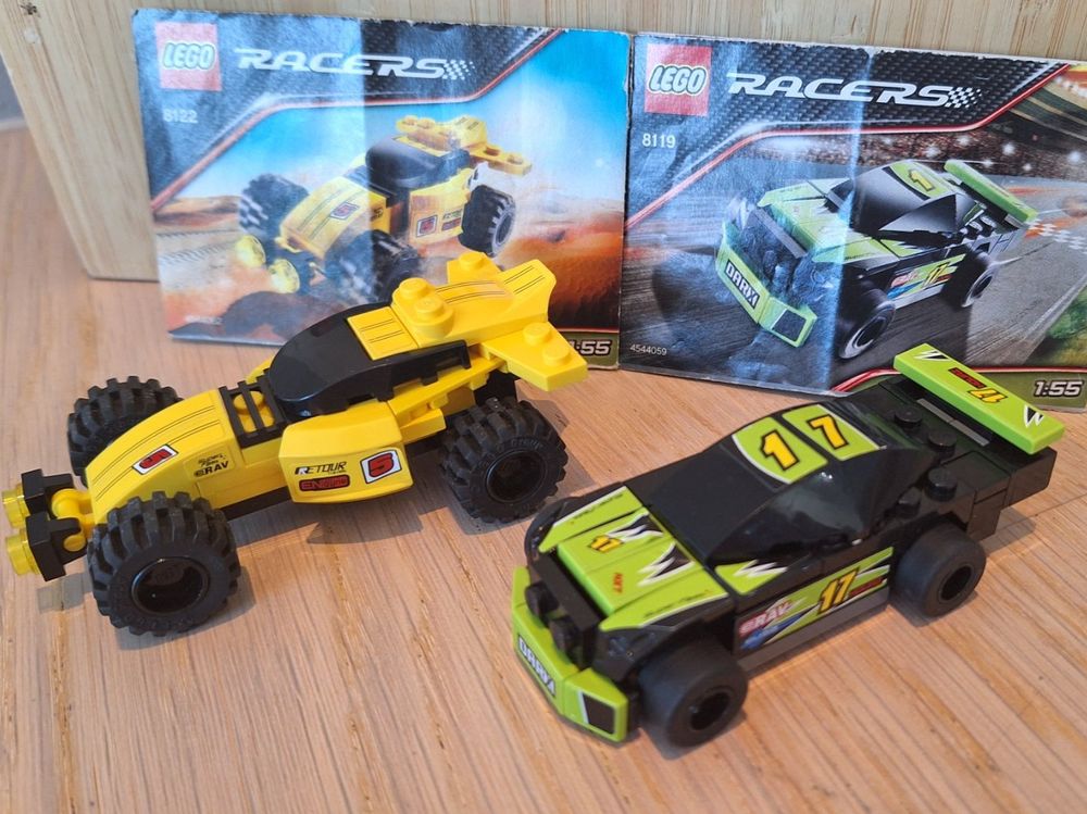 LEGO® RACERS 8119 & 8122 Thunder Racer & Desert Viper (Gebraucht) in ...