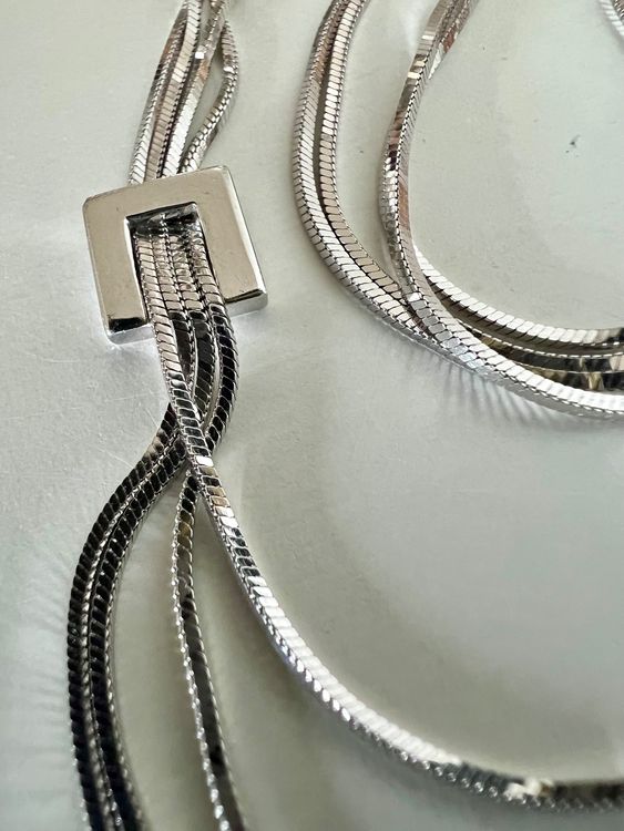 Sterlingsilber 925 Schlangenkette – Multi-Strang - Y-Form (Gebraucht ...