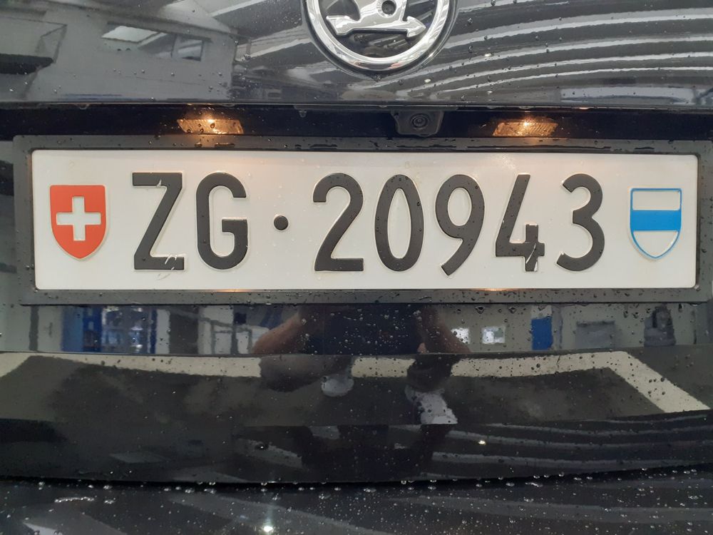 Autokennzeichen ZG 20943 | Kaufen auf Ricardo