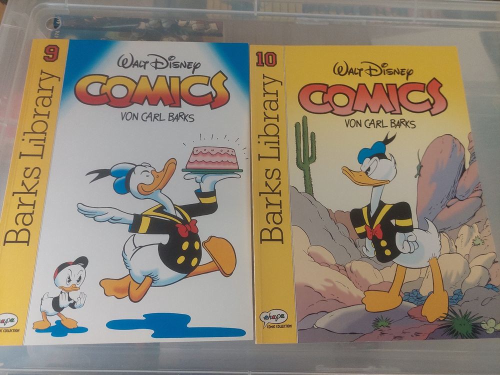 Carl Barks Library: Walt Disney Comics 9 & 10 (Gebraucht) in Oberwil b. Zug für CHF 12 – mit ...