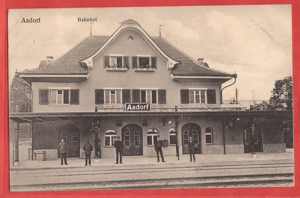 Aadorf Bahnhof - ca. 1915 | Kaufen auf Ricardo