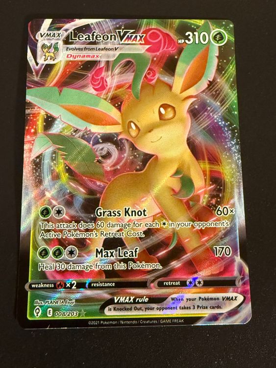 Pokemon Leafeon VMAX (EVS 008) (Gebraucht) in Muri AG für CHF 4 – mit ...