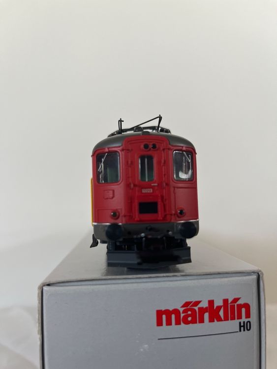 Märklin E-Lok SBB Re 4/4 I rot, mfx, Softdrive Sinus, 39421 (Gebraucht ...