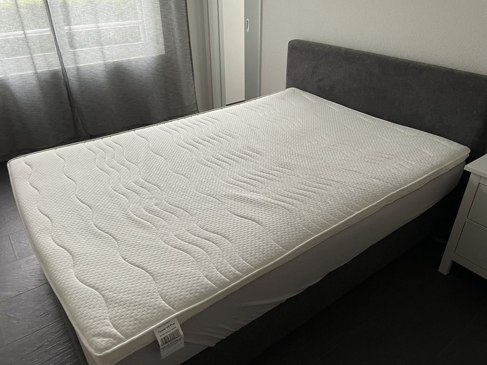 Topper für Boxspringbett (L:200cm B:140cm T:7cm) (Neu (gemäss Beschreibung)) in Wil AG für CHF ...