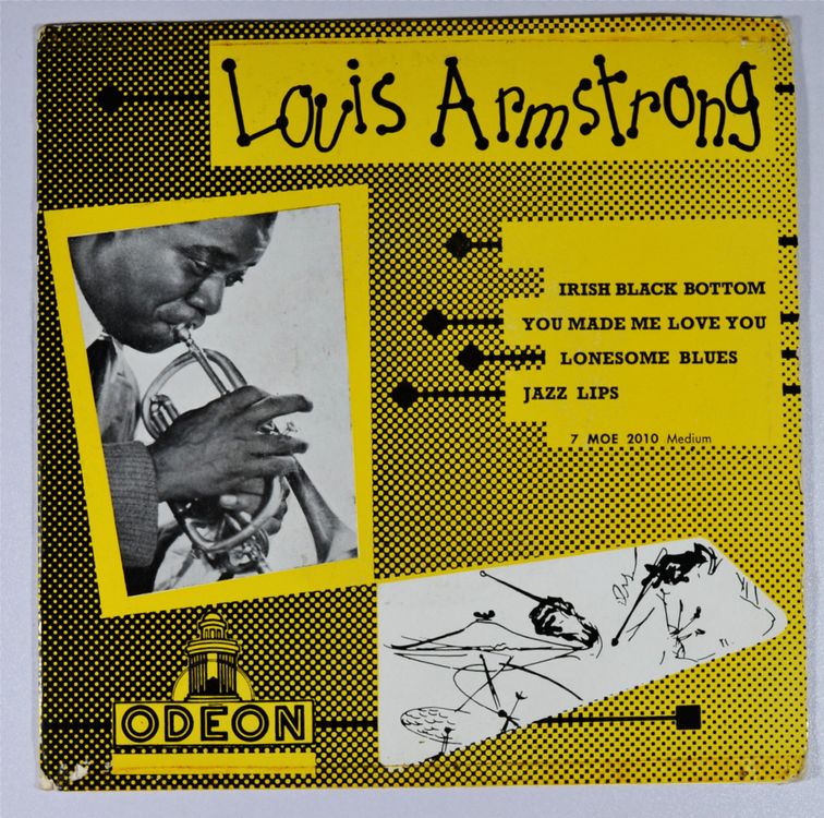 Single: LOUIS ARMSTRONG - Irish Black Bottom (EP) (Gebraucht) in ...