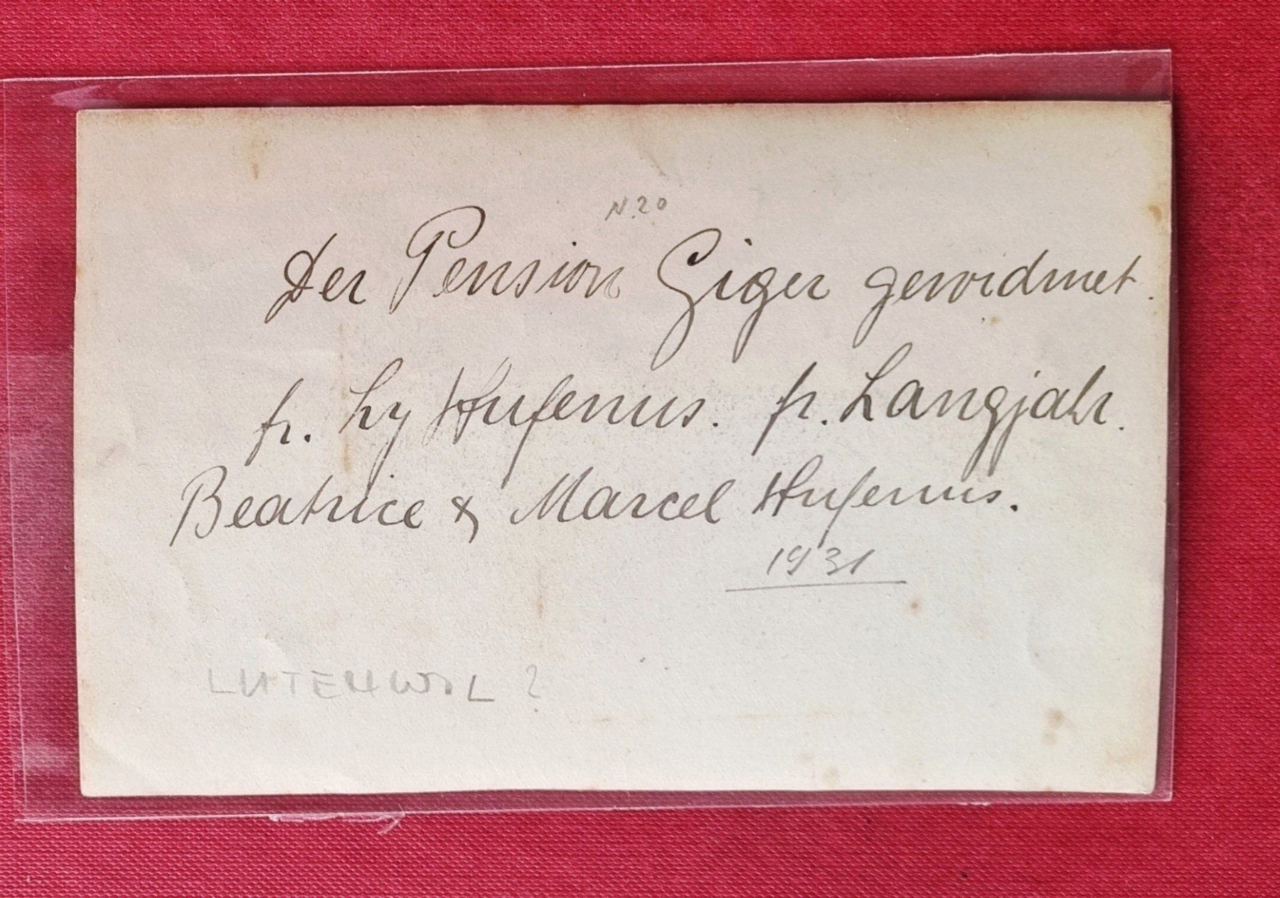 Lutenwil (SG) - Pension Giger mit Feriengästen und Oldtimer (Gebraucht ...