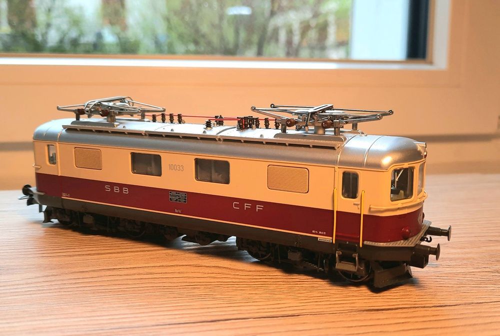 Märklin 26557 H0 SBB Re 4/4 I 10033 TEE AC Digital Sound | Kaufen auf ...