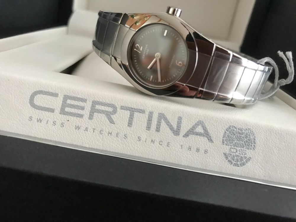 Certina DS Mini Spel Lady Titanium Swiss Made CHF 485.- New (Neu und ...
