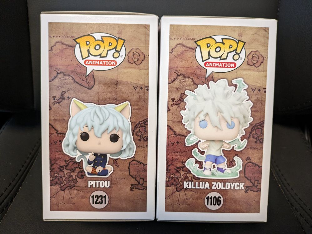 Funko Pop! Hunter x Hunter - Killua #1106 Pitou #1231 (Neu und ...