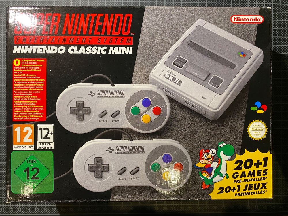 Super Nintendo CLASSIC Mini / OVP (Gebraucht) in Zofingen für CHF 159 ...