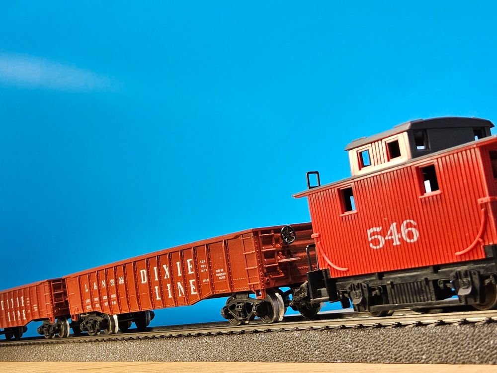 5 x Märklin _ USA Gondola Zug _ Union Pacific _ DIXIE LINE (Gebraucht ...