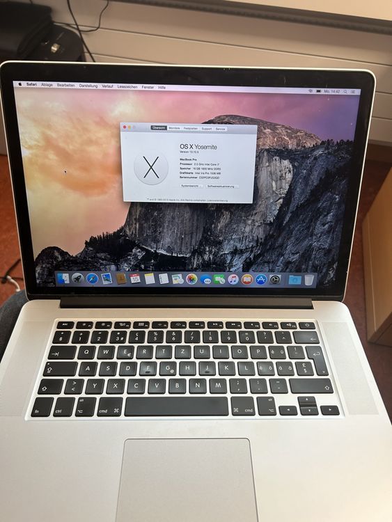 MacBook pro OS X Yosemite (Gebraucht) in Buchs SG für CHF 200 – nur ...