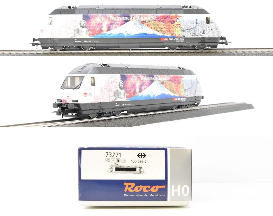 Roco 73721 E-Lok Re 460 Welcome to Japan SBB H0 Digital OVP | Kaufen auf Ricardo