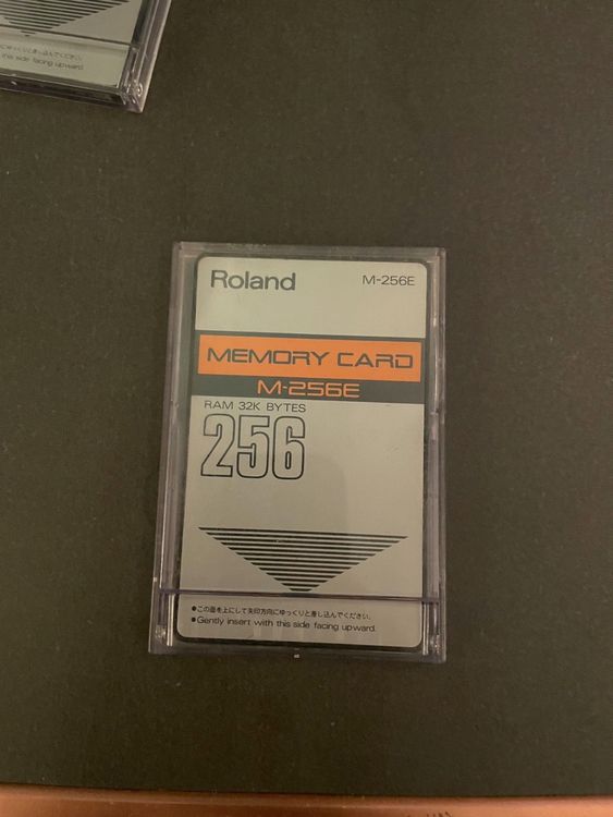 Roland M-256E Memory Card | Kaufen auf Ricardo