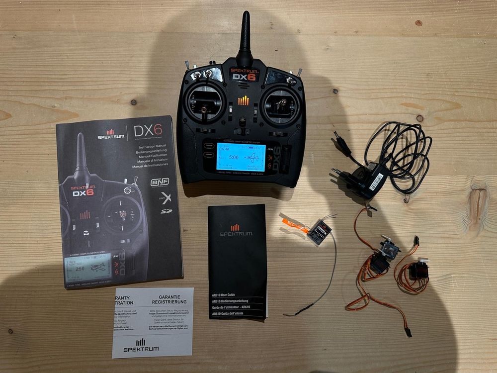 Spektrum DX6 Fernsteuerung inkl. Zubehör | Kaufen auf Ricardo