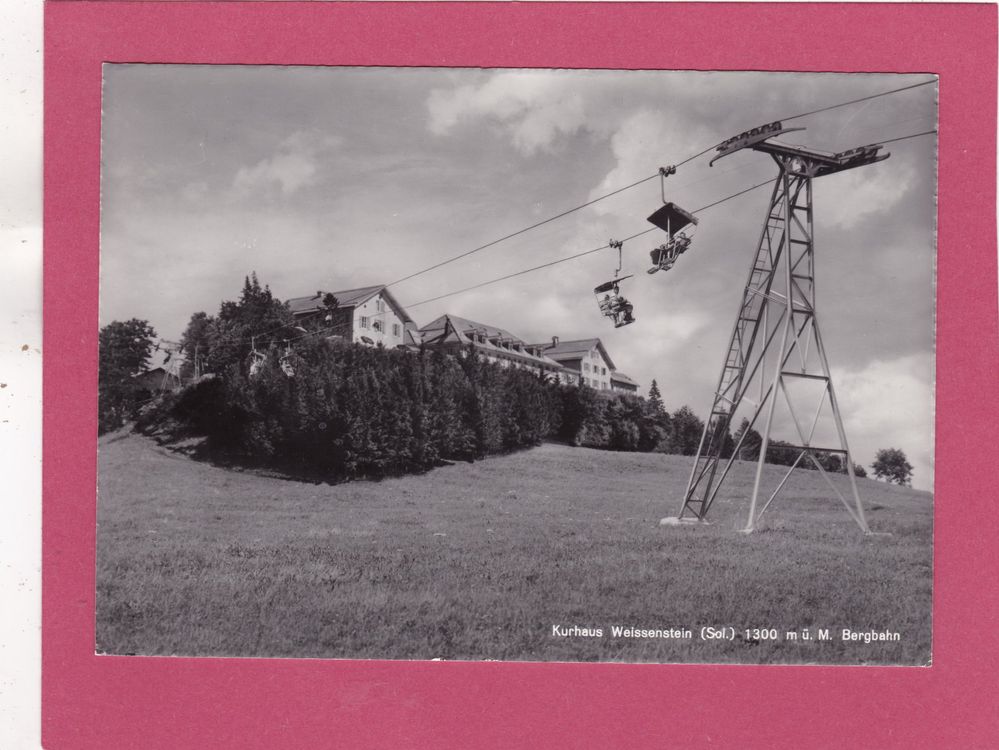 Kurhaus Weissenstein Bergbahn 1971 (Gebraucht) in Herisau für CHF 1 – mit Lieferung auf Ricardo ...