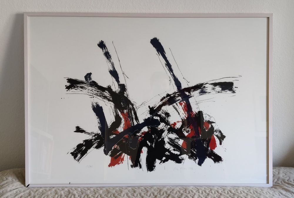 Lithographie, Bild, Gamälde, 1988 Max Grauli | Kaufen auf Ricardo