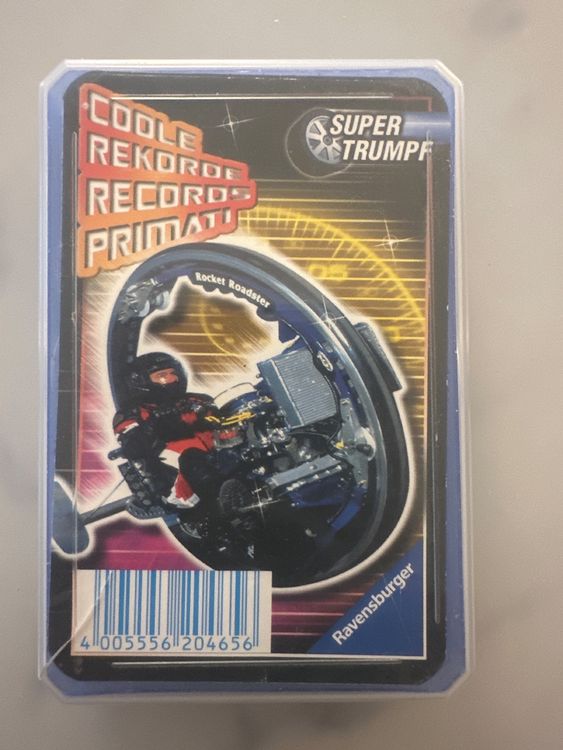 Quartett Ravensburger Super Trumpf Coole Rekorde (2007) (Gebraucht) in ...