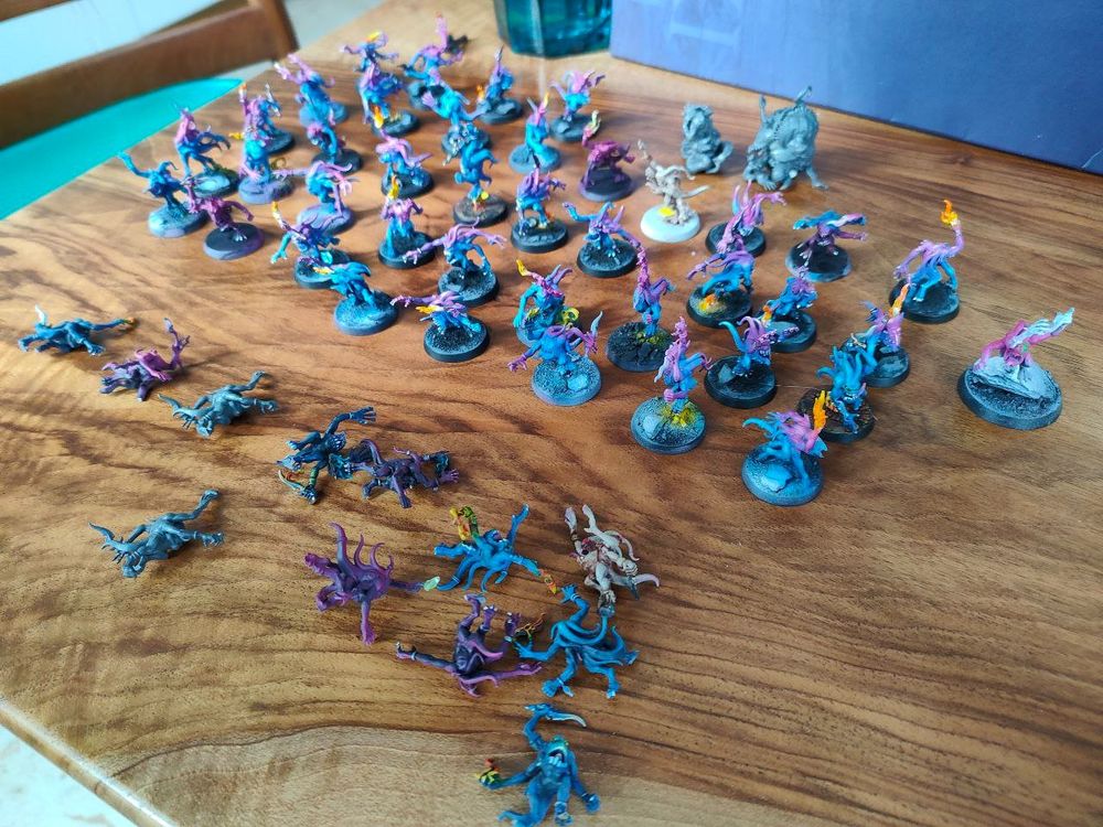50x Blue Horrors Warhammer 40k/AoS | Kaufen auf Ricardo
