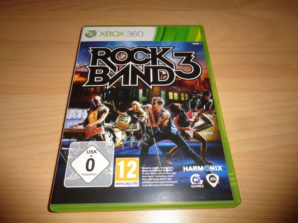 Rockband Rock Band 3 XBOX 360 | Kaufen auf Ricardo