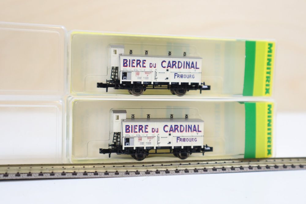 Minitrix 2 x SBB Cardinal Bierwagen 13293 - Neu | Kaufen auf Ricardo