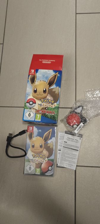 Pokemon Let's go Eevee + Pokeball Plus Set (Gebraucht) in Glattfelden ...