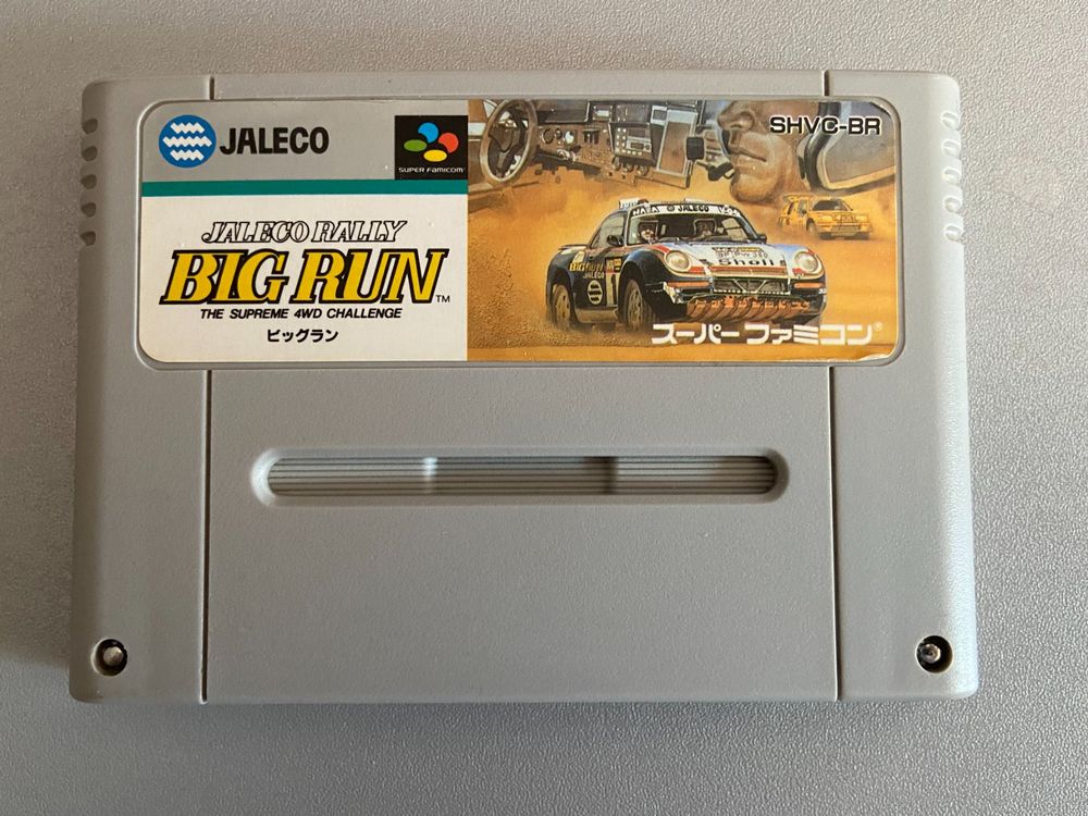 Jaleco Rally Big Run The Supreme 4WD Challenge SNES SFC (Gebraucht) in ...