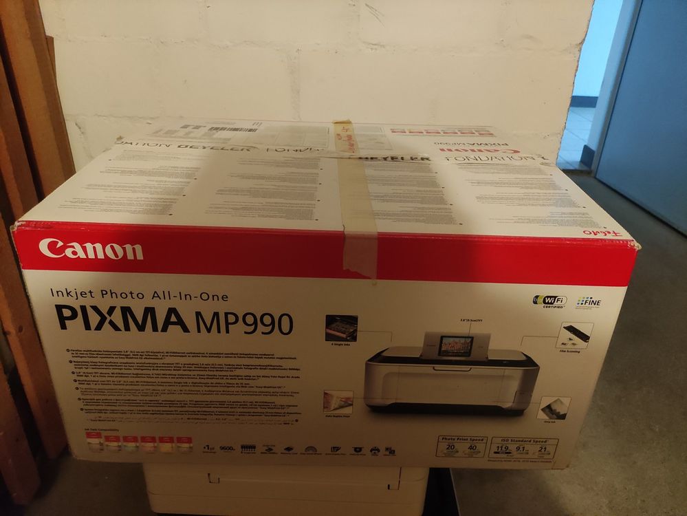 Canon Pixma MP990 Tintendrucker, Scanner und Kopierer (Wlan) | Kaufen ...