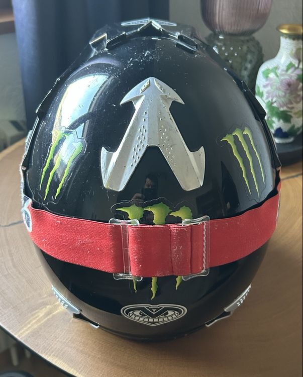 Moto Cross Helm von Mad Head, Grösse L mit Brille 😎 (Gebraucht) in ...
