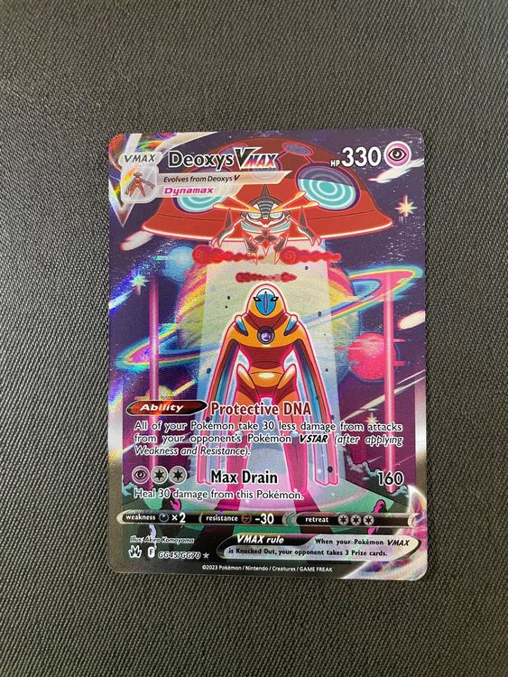 Pokemon Deoxys-VMax (GG45/GG70) | Kaufen auf Ricardo