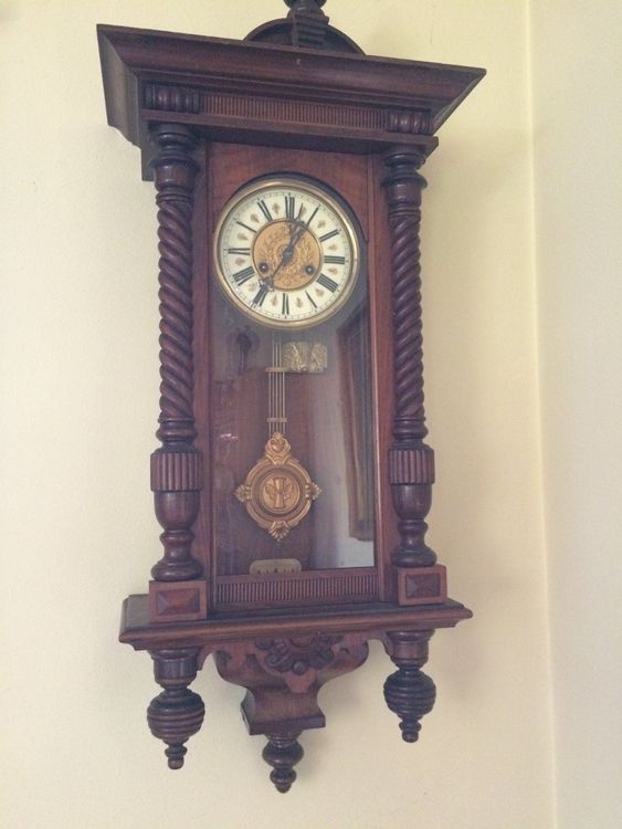schöne alte Pendeluhr / Wanduhr | Kaufen auf Ricardo
