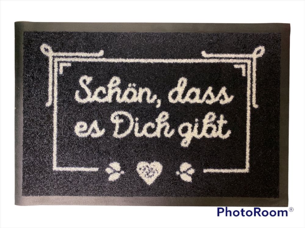 Fussabtreter, Teppich / Schön dass es Dich gibt | Kaufen auf Ricardo Fussabtreter, Teppich / Schön dass es Dich gibt | Kaufen auf Ricardo