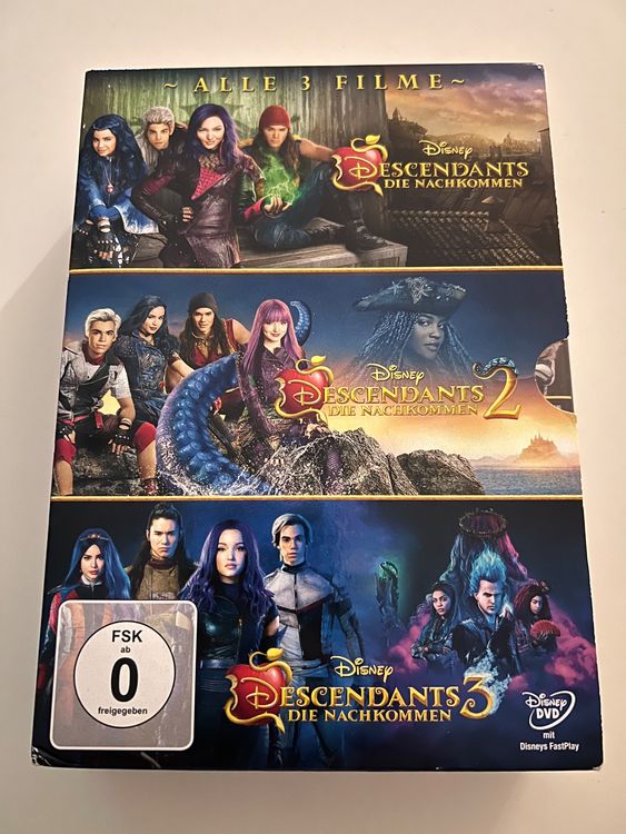 Disney Descendants 1-3, Die Nachkommen, DVD Box (Gebraucht) in ...