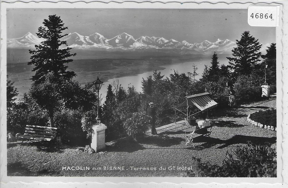 Macolin sur Bienne - Terrasse du Grand Hotel (Gebraucht) in Ettingen ...